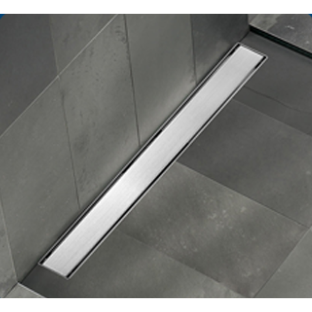 Ralo Oculto Duplo Linear 50cm Inox