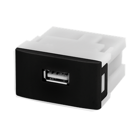 Módulo USB 1,5A Preto - Caixa 3 Peças
