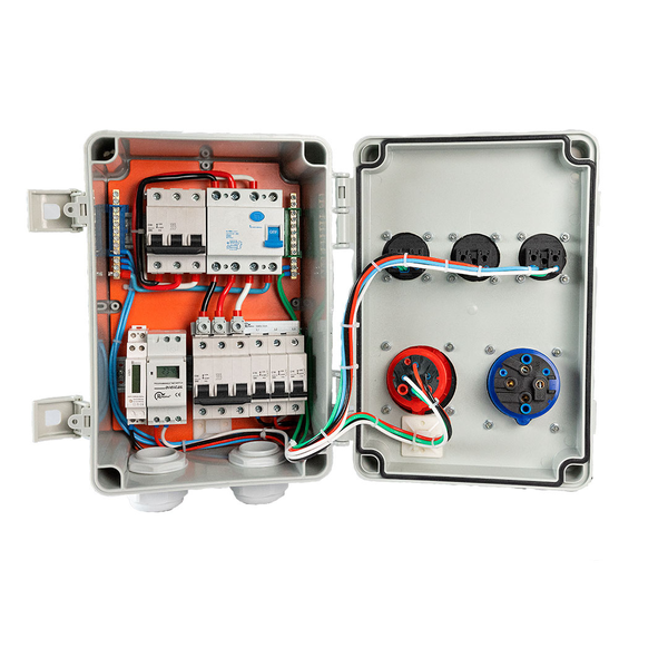 Tomada Sobrepor Industrial 3P+N+T 32A 6H 380V Vermelho
